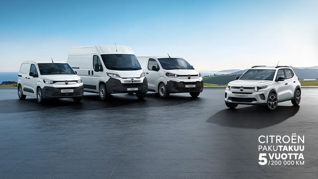 Uudistunut Citroën PakuTakuu